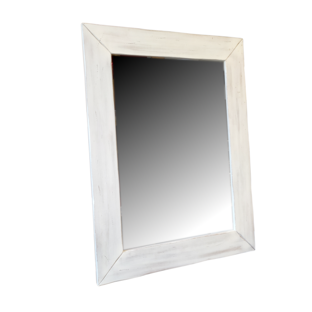 KORRESCRAFT-ΚΑΘΡΕΠΤΗΣ ΤΟΙΧΟΥ ΞΥΛΙΝΟΣ 64X82 MARE MAXI-MARE WHITE 264-502 ...